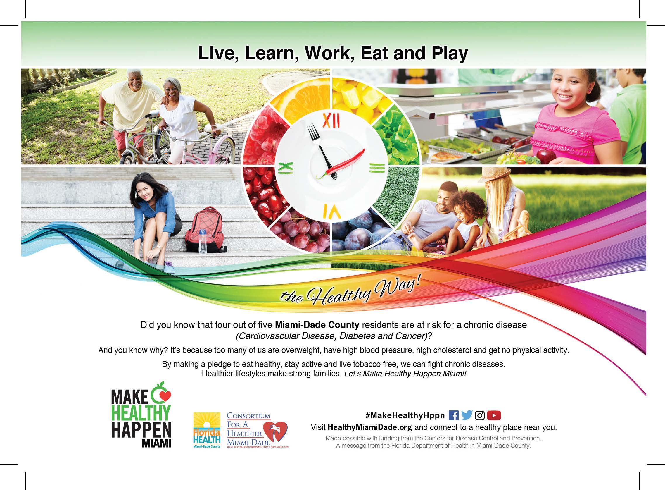 Ad/Material Details: Make Healthy Happen: Worksite Wellness Infographic
